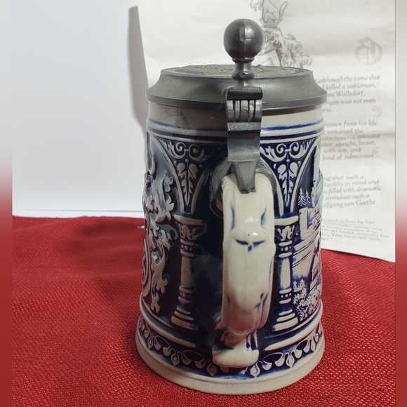 Gerz | Dining | Rare Vintage Original Gerz German Lidded Beer Stein W ...